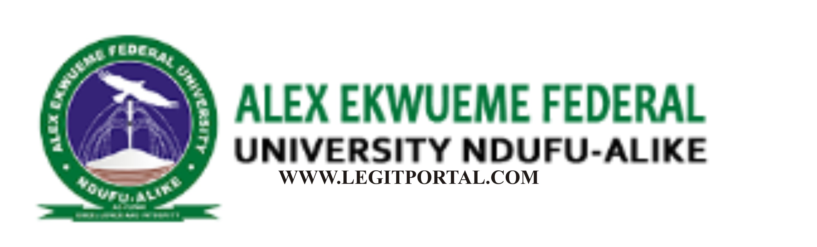 Alex Ekwueme Federal University FUNAI Post UTME Form 2020/2021- funai ...