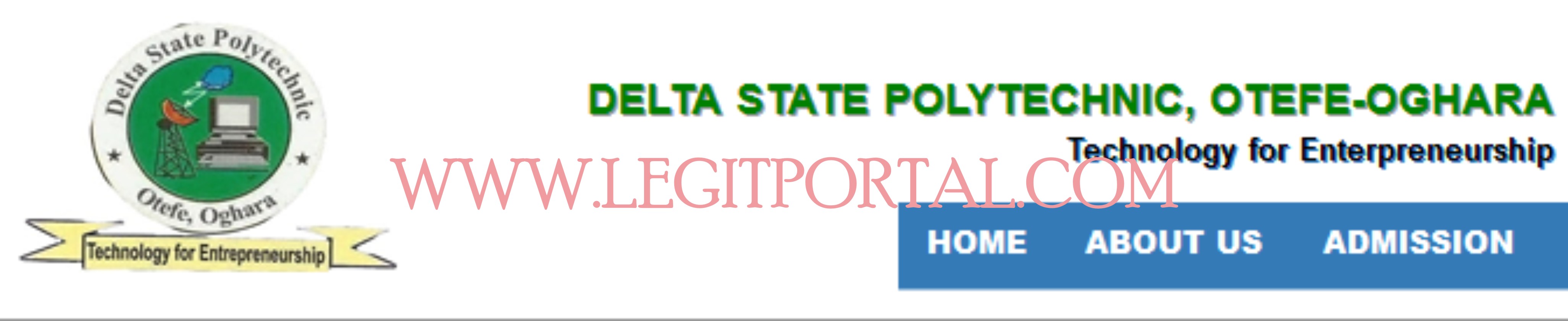 Delta State Polytechnic Otefe Oghara Post UTME Screening Form 2020/2021 ...