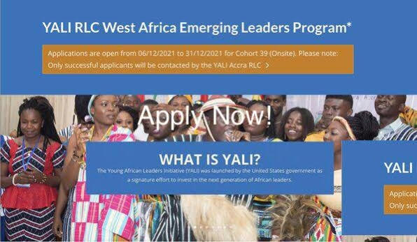YALI RLC West Africa Emerging Leaders Program 2022
