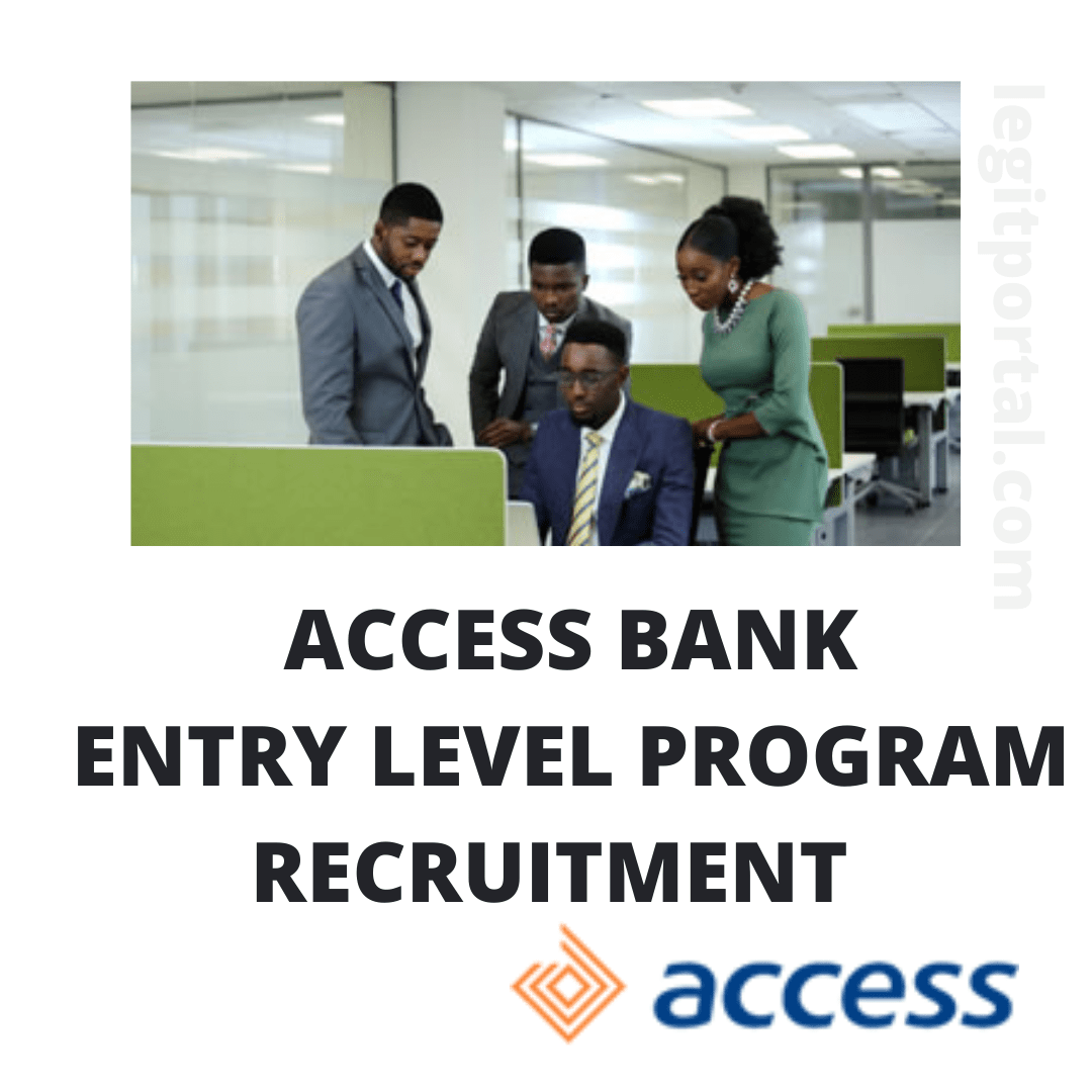 Access Bank Entry Level Training Program 2022 | accessbankplc.com/careers