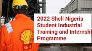Shell Nigeria Industrial training (IT) Application 2022 - Apply Now