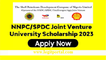 NNPC/SPDC Joint Venture University Scholarship 2023 - Apply