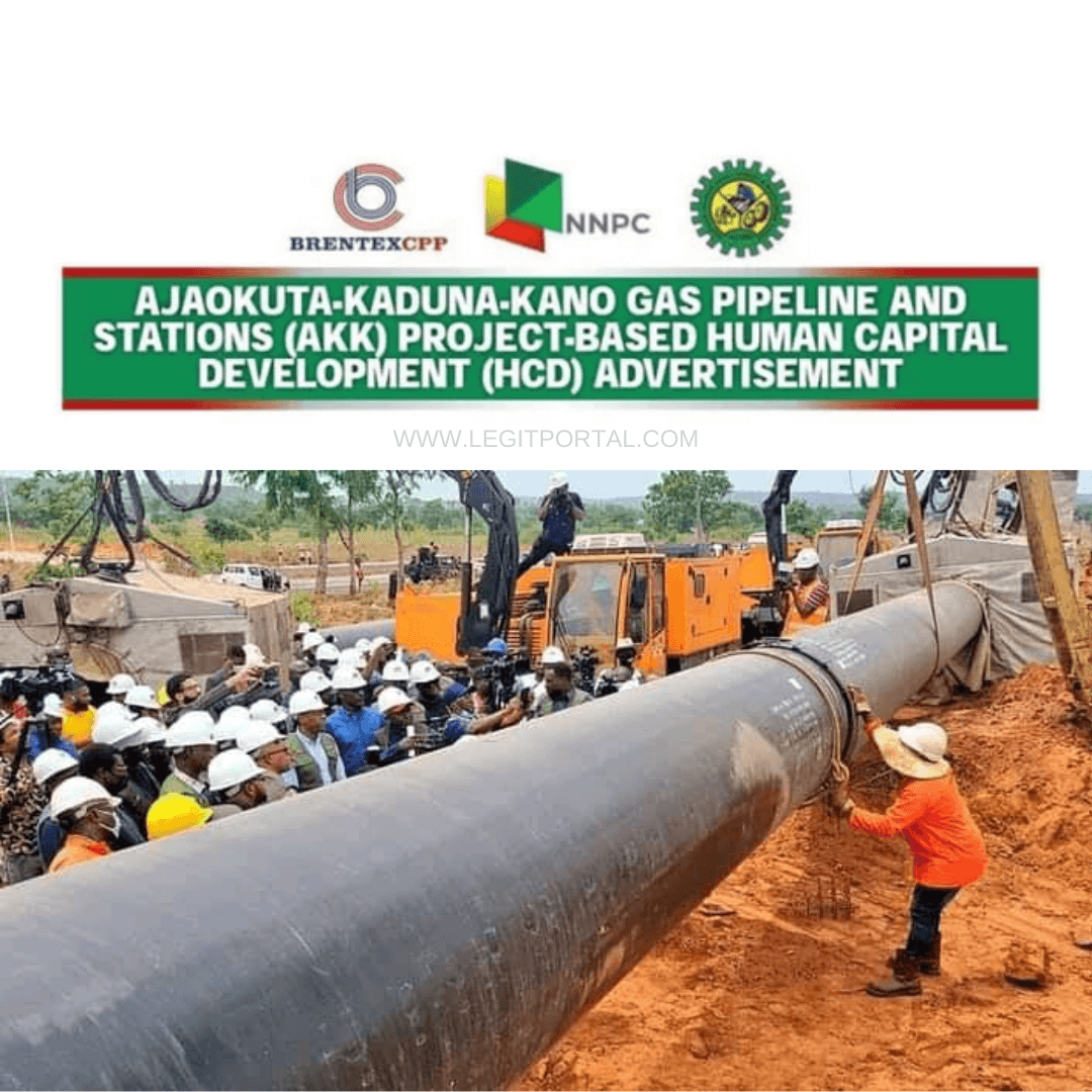 Ajaokuta Kaduna Kano Gas Pipeline Recruitment