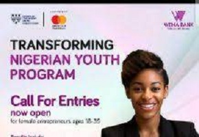 Wema Bank/ Mastercard/EDC Transforming Nigerian Youth Program 2023