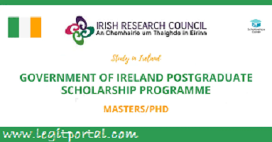 Government Of Ireland Masters And PhD Scholarship 2024 - Apply