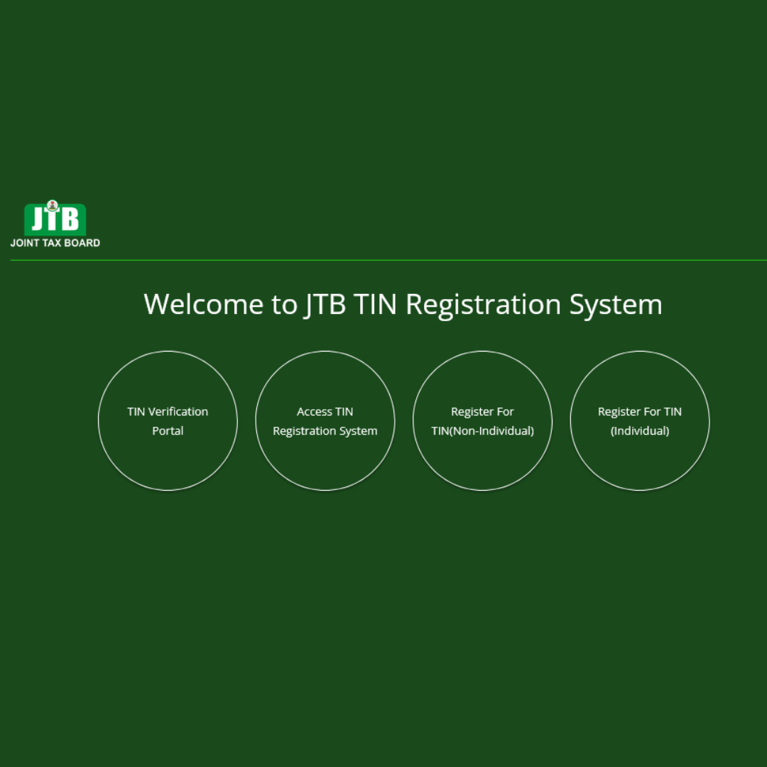 JTB TIN Registration Portal | How to Register Online