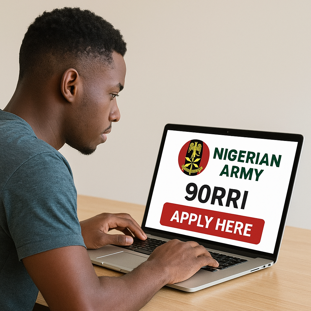 Nigerian Army 90RRI Recruitment 2025 Form is Out